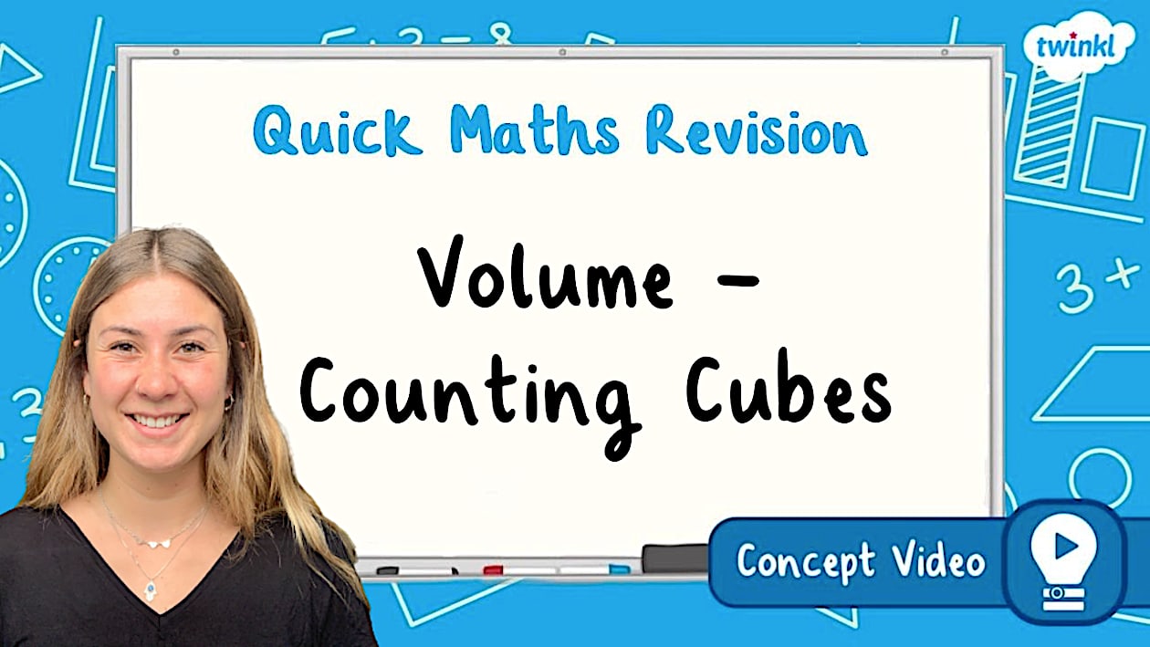 👉 Volume - Counting Cubes | KS2 Maths Concept - Twinkl