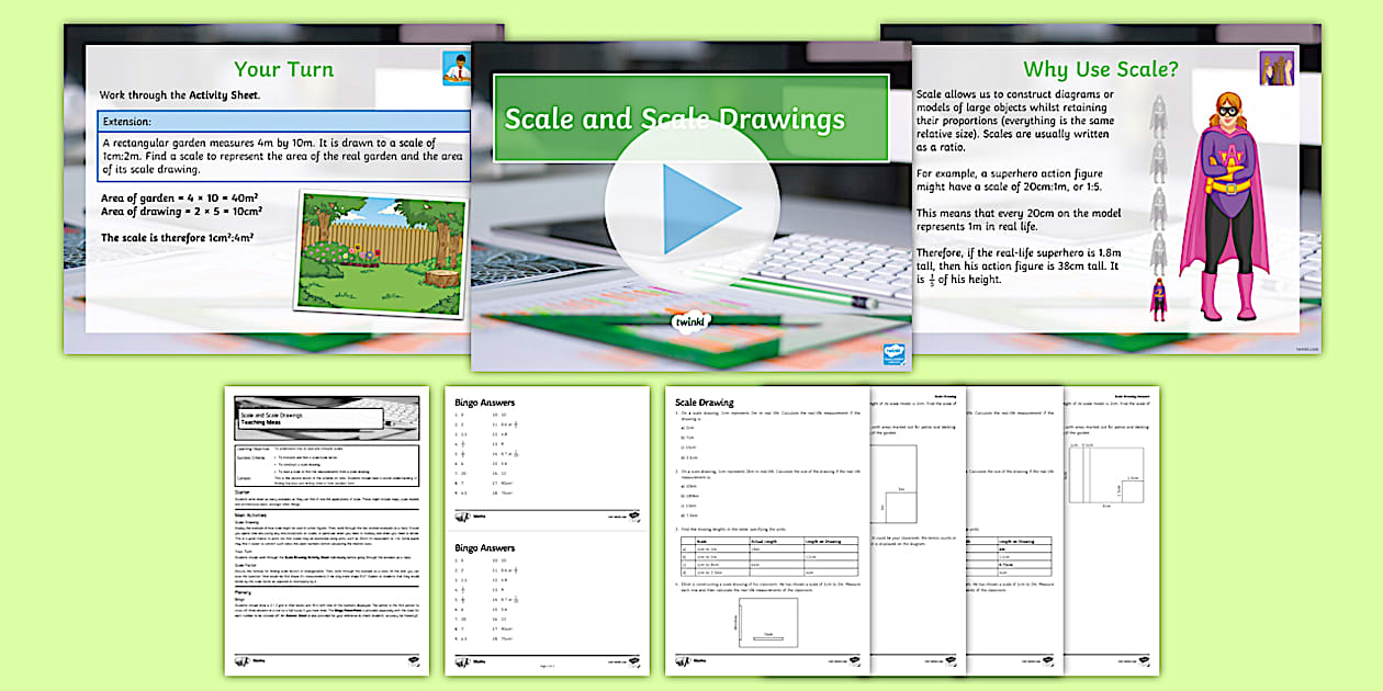 Ratio and Proportion Lesson 2: Scale and Scale Drawing | KS3