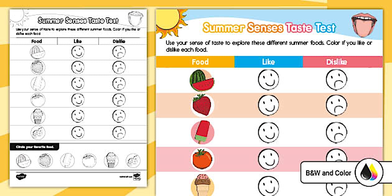 Trying New Summer Foods | Resource | Twinkl USA - Twinkl