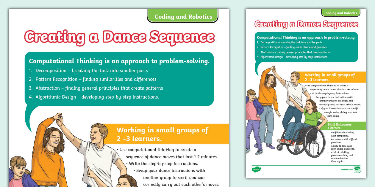Robotics And Coding Creating A Dance Sequence Twinkl