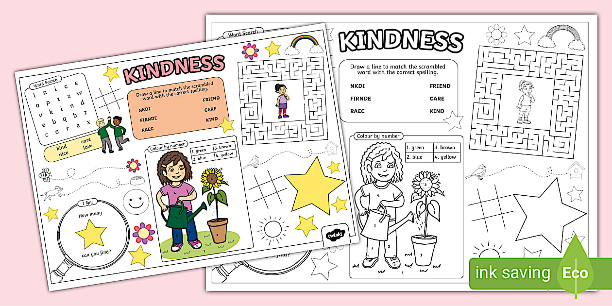 World Kindness Day Activity Mat (Kindergarten/Foundation)