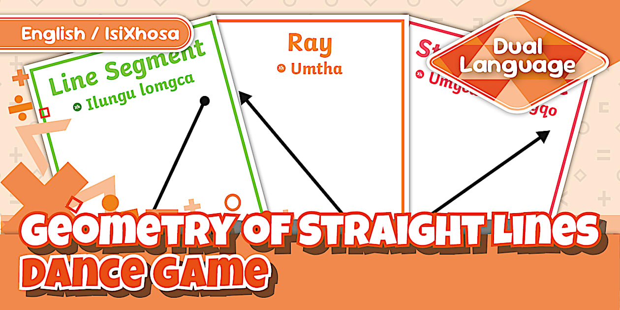 Grade 7 Maths - Term 2 - Geometry of Straight Lines Dance Game - isiXhosa