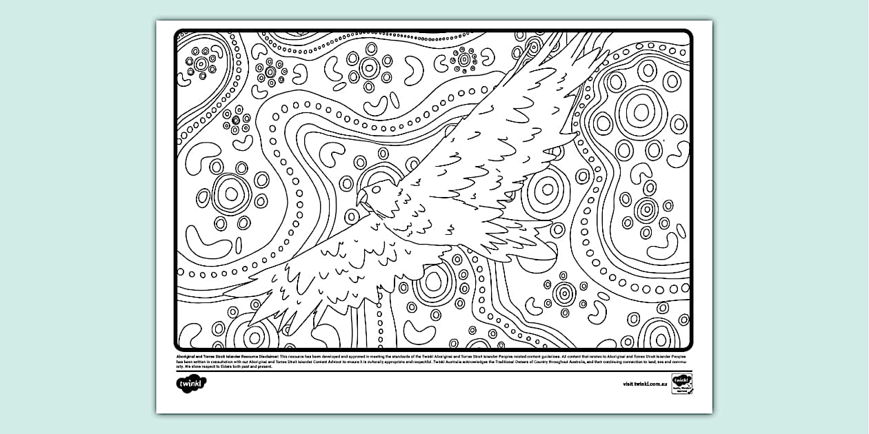 NAIDOC Week Mindful Colouring (Hecho por educadores)
