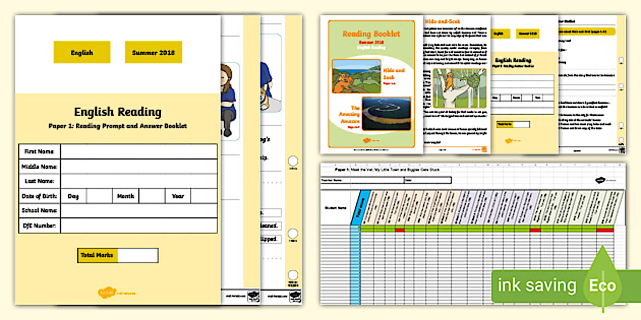 Year 2 Reading Assessment Pack 1 (teacher made) - Twinkl