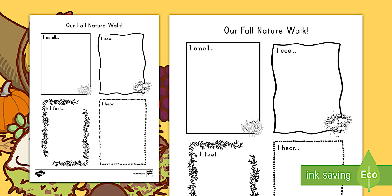 Our Fall Nature Walk (Teacher-Made) - Twinkl