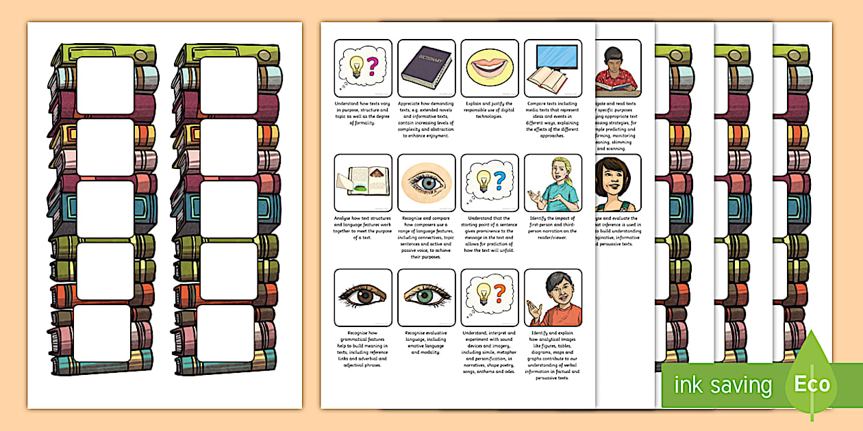 NSW English Year 5-6 Reading Book Targets Assessment Tracker - English