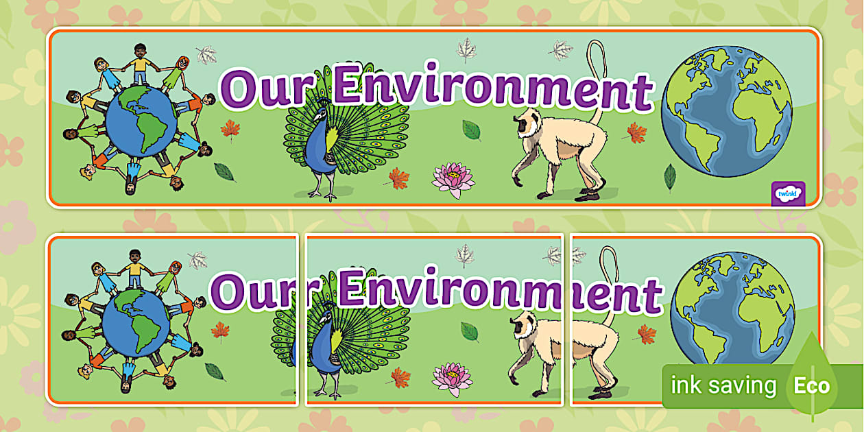 Our Environment Display Banner