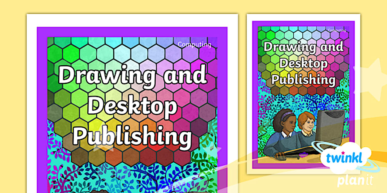 Computing: Drawing and Desktop Publishing Year 3 Book Cover