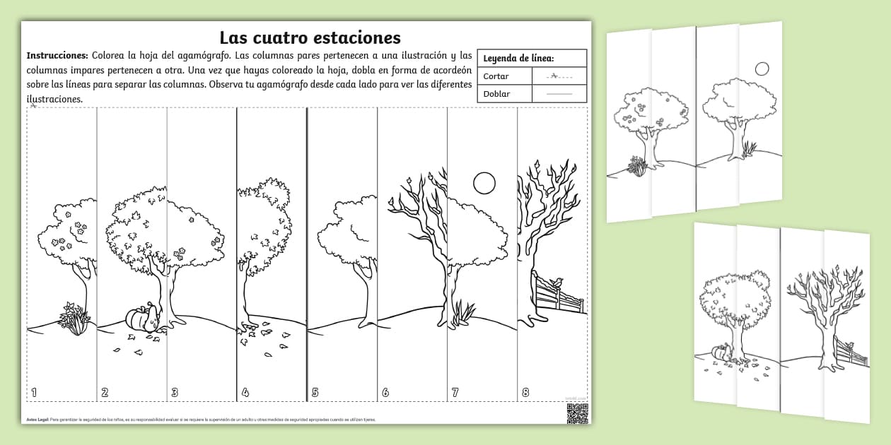Agamógrafo: Las cuatro estaciones