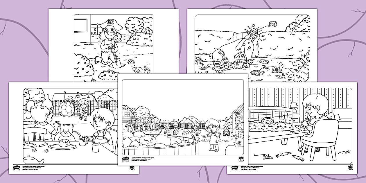 The Grumpy Old Stone Colouring Pages - Twinkl