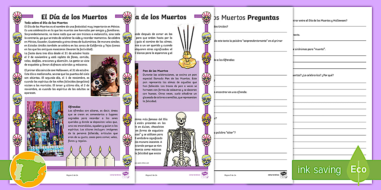 Lecturas de Halloween para primaria (teacher made) - Twinkl