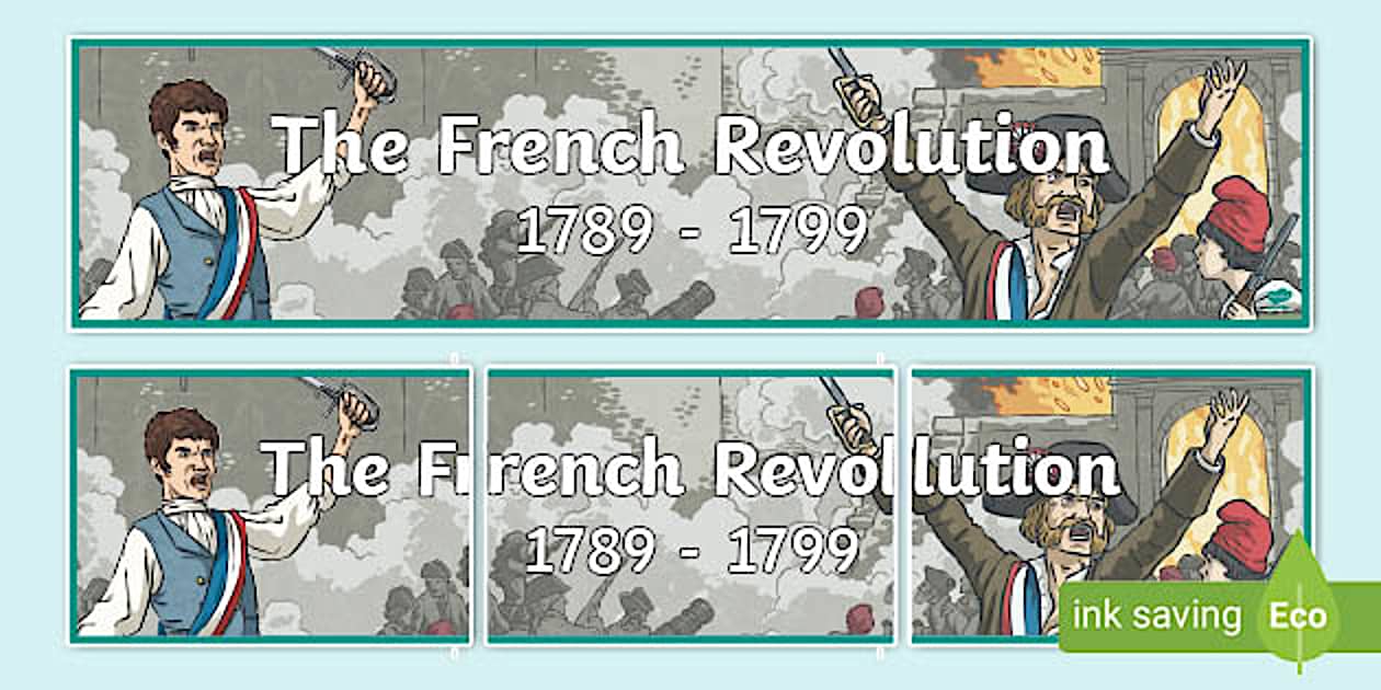 French Revolution Display Banner (Lehrer gemacht) - Twinkl