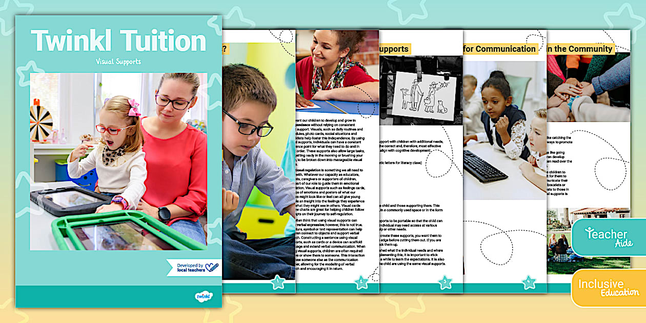 Twinkl Tuition: Visual Supports (l'enseignant a fait)