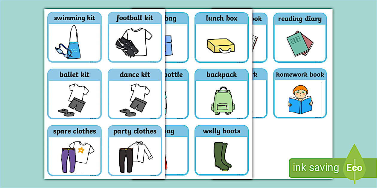SEN Communication Cards Things To Remember (Boy) - Twinkl