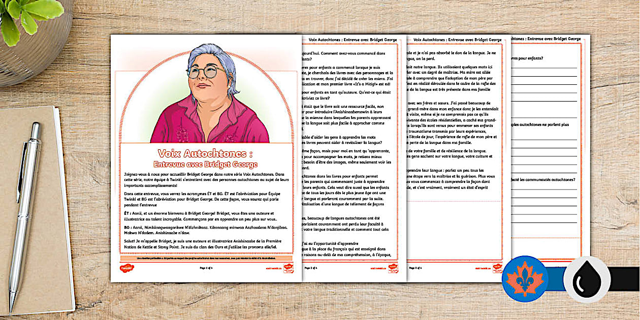 Indigenous Voice: Q and A with Bridget George French