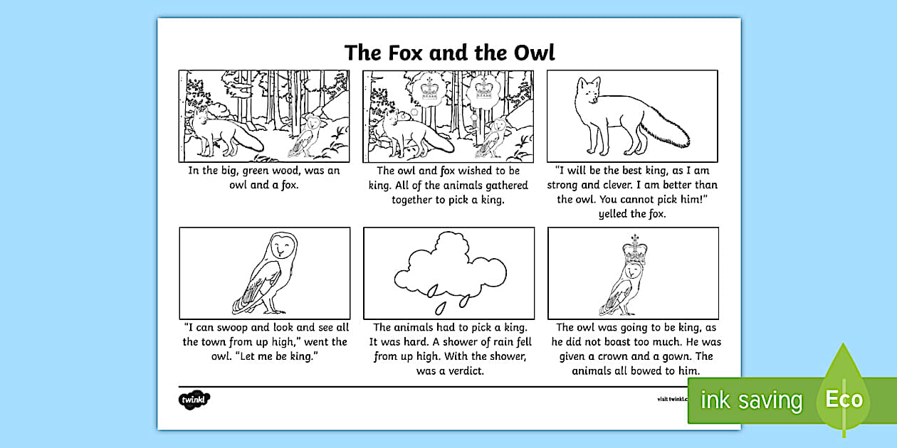 Editable 'ow' Phoneme Spotter Story - Twinkl