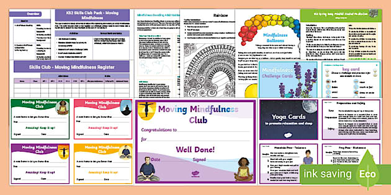 Mindfulness in Schools Kids Club Pack | KS2 | Twinkl Life