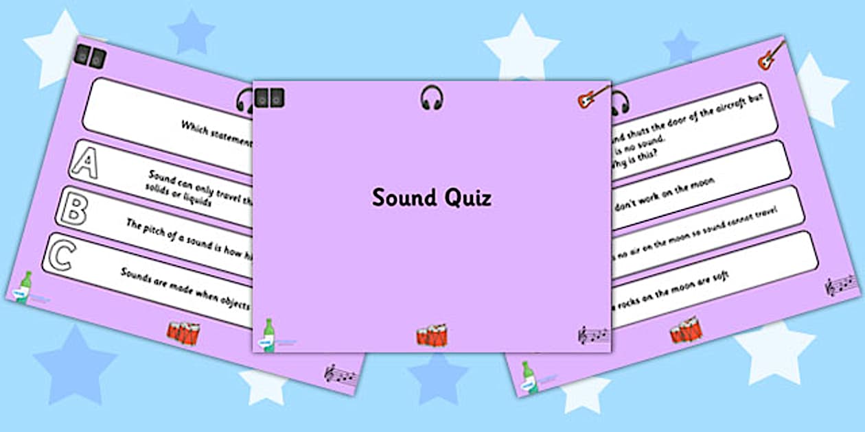 Sound Quiz PowerPoint (teacher made) - Twinkl