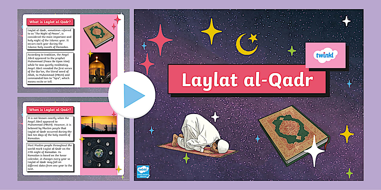Laylat al-Qadr (Night of Power) KS2 PowerPoint - Twinkl