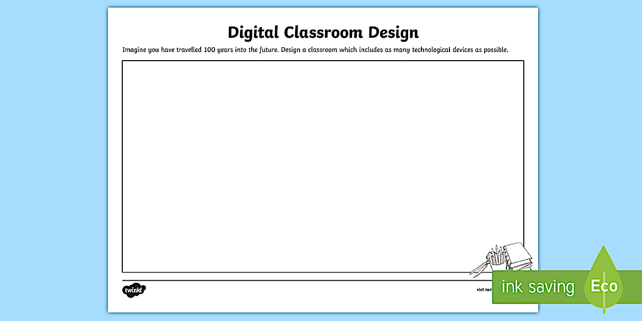 CfE Digital Classroom Design Worksheet / Worksheet - Twinkl