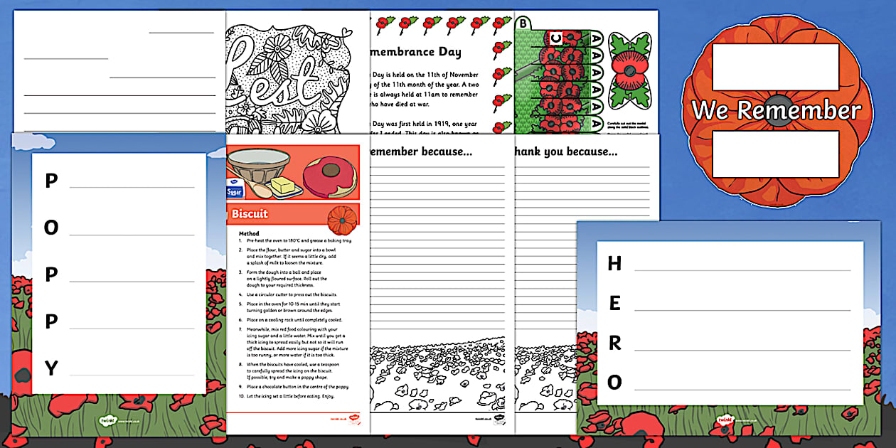 KS2 Remembrance Day Activities | Primary Resources | History