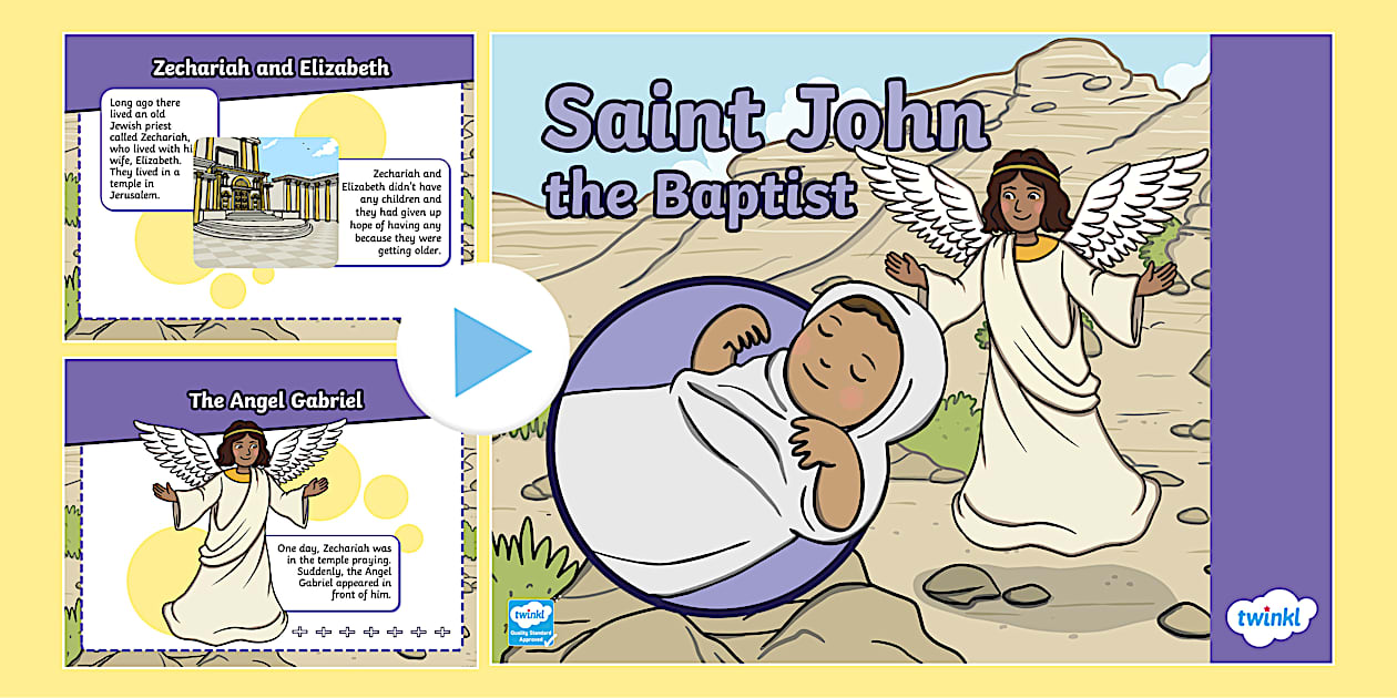 KS1 Saint John the Baptist PowerPoint - Twinkl