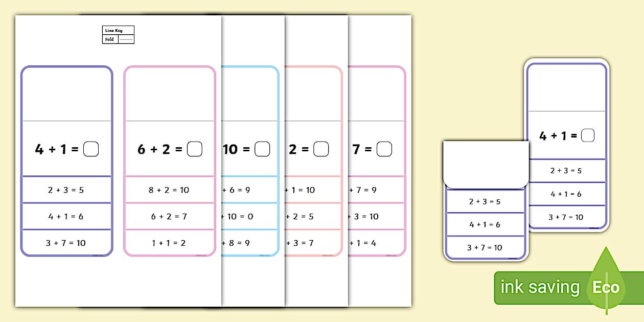 👉 Prove It! Addition to 10 Maths Activity