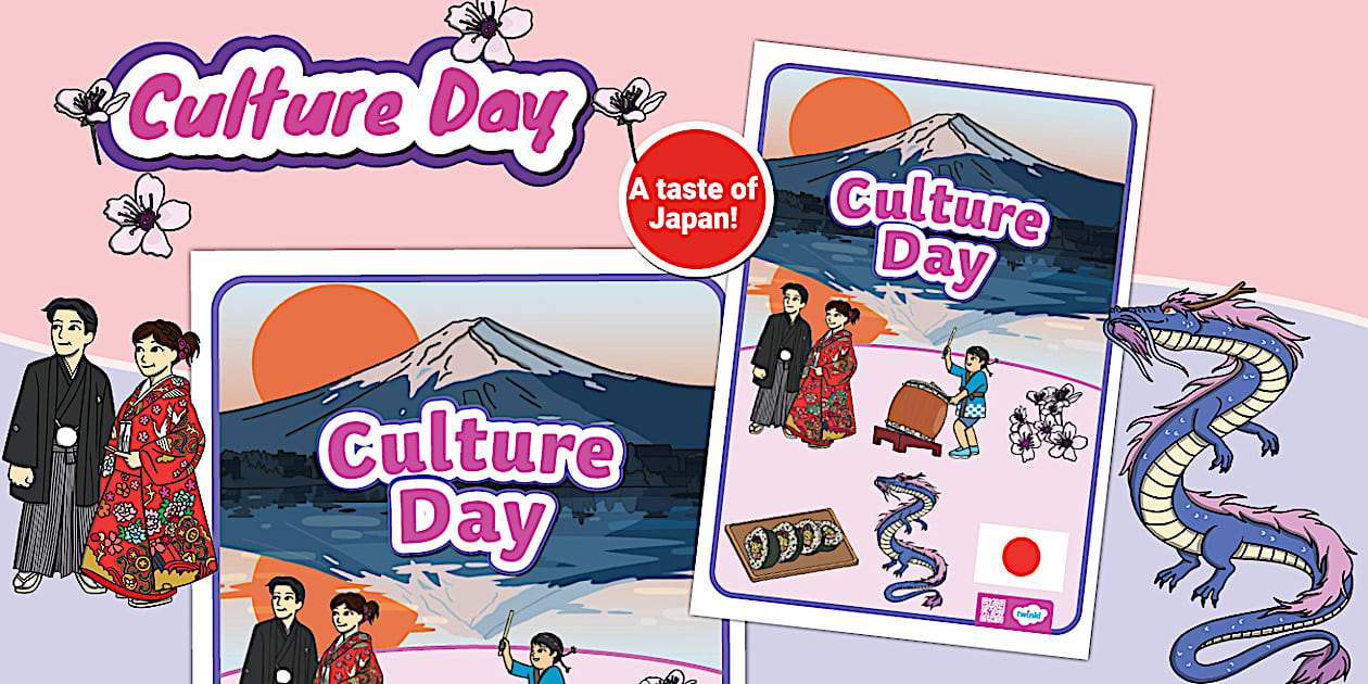 Culture Day Display Poster