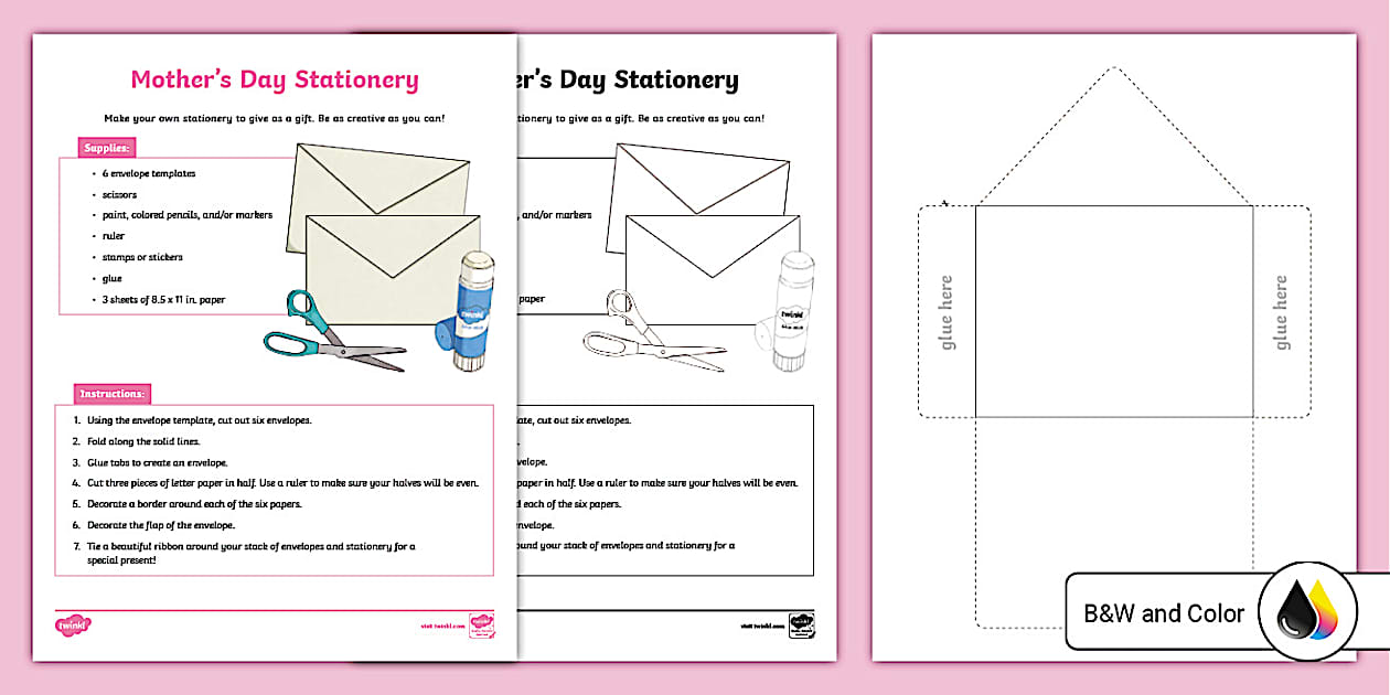 Printable Mother's Day Craft | Mother's Day | Twinkl USA