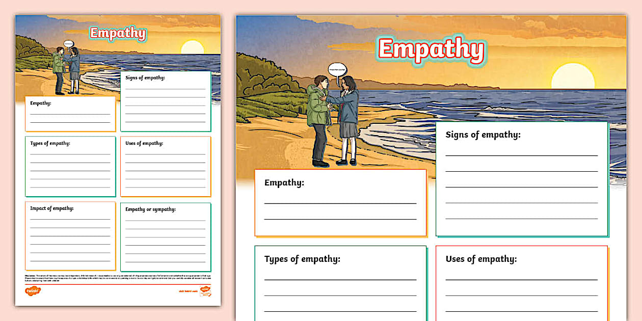 Empathy Fact File Template (Hecho por educadores) - Twinkl