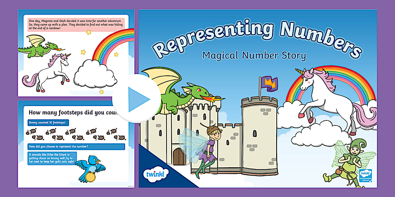 Representing Numbers Magical Number Story PowerPoint