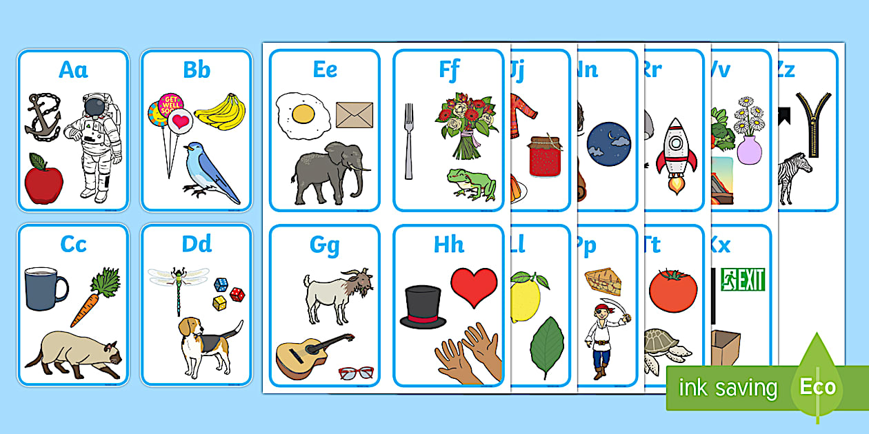 Alphabet Picture Cards