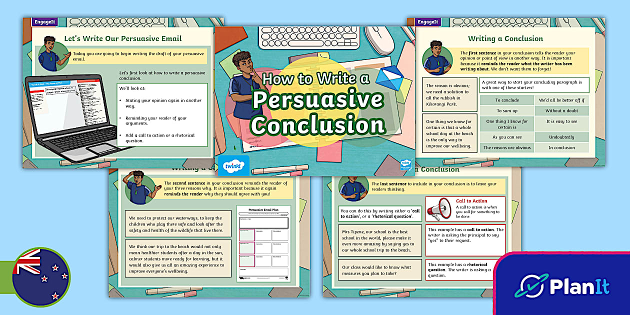 Phase 2 Writing to Persuade Emails Lesson 6: Writing a Persuasive ...