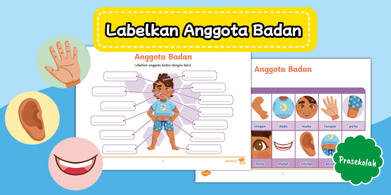 Aktiviti Labelkan Anggota Badan