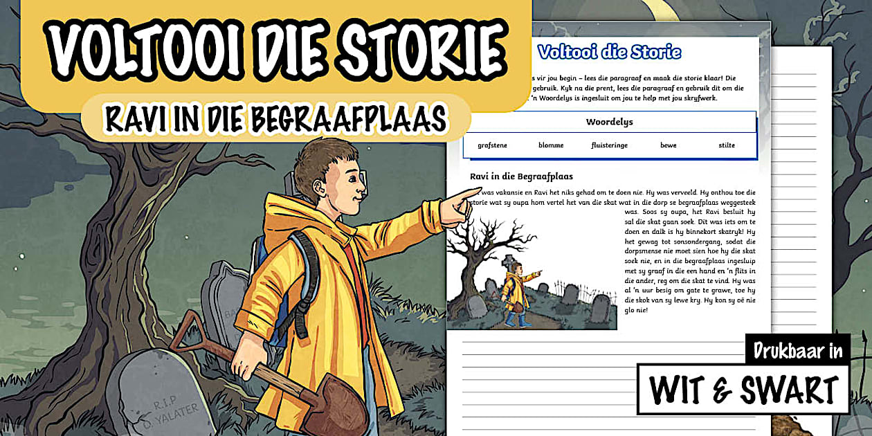 IF Afrikaans Voltooi die Storie Ravi in die begraafplaas