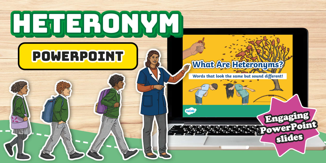 Heteronym PowerPoint for English