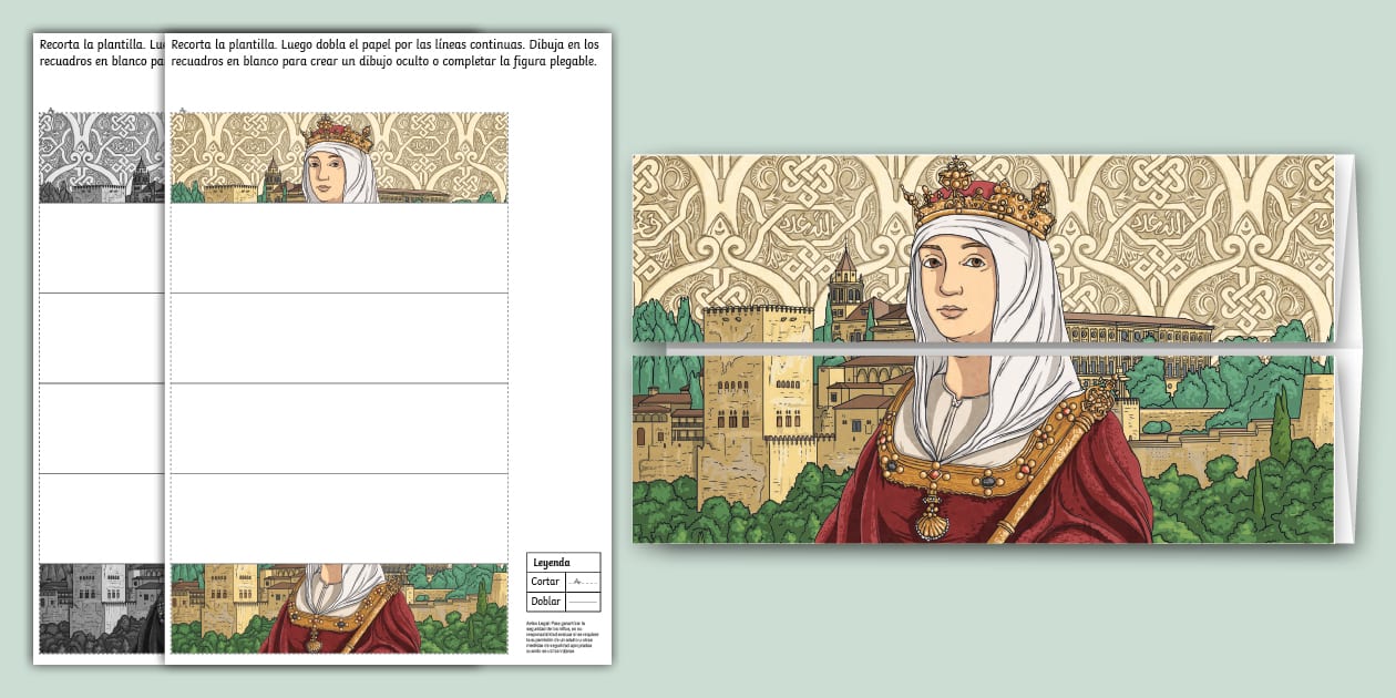 Foldable: Isabel la Católica - Twinkl Spain