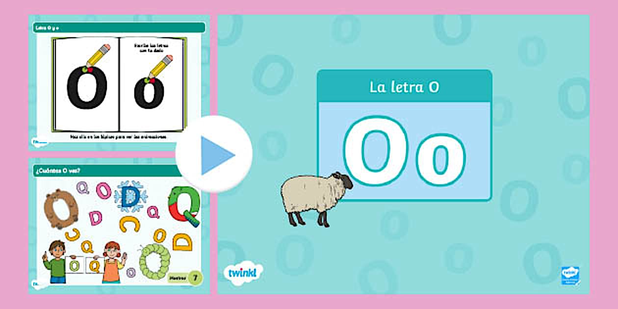 PowerPoint: La letra o (Teacher-Made) - Twinkl