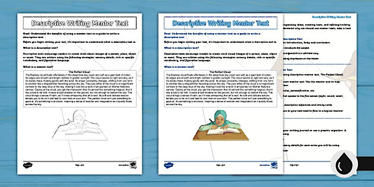 Descriptive Writing Mentor Text | Twinkl Canada - Twinkl