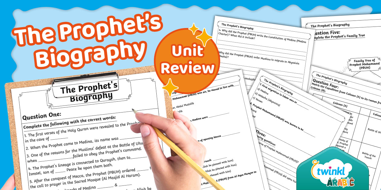 Unit Review : The Prophet's Biography
