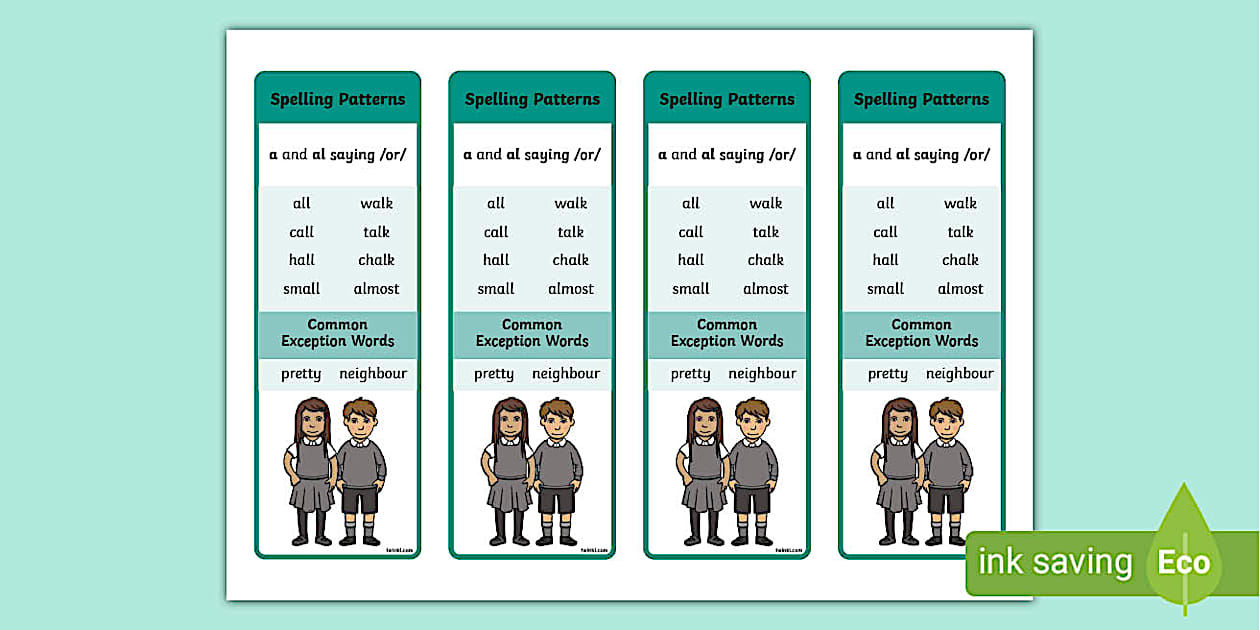 Editable Level 6 Week 17 Spelling Bookmarks (teacher made)
