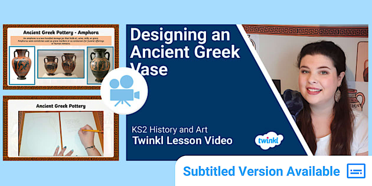 KS2 (Ages 7-11) History: Ancient Greek Vase Video Lesson