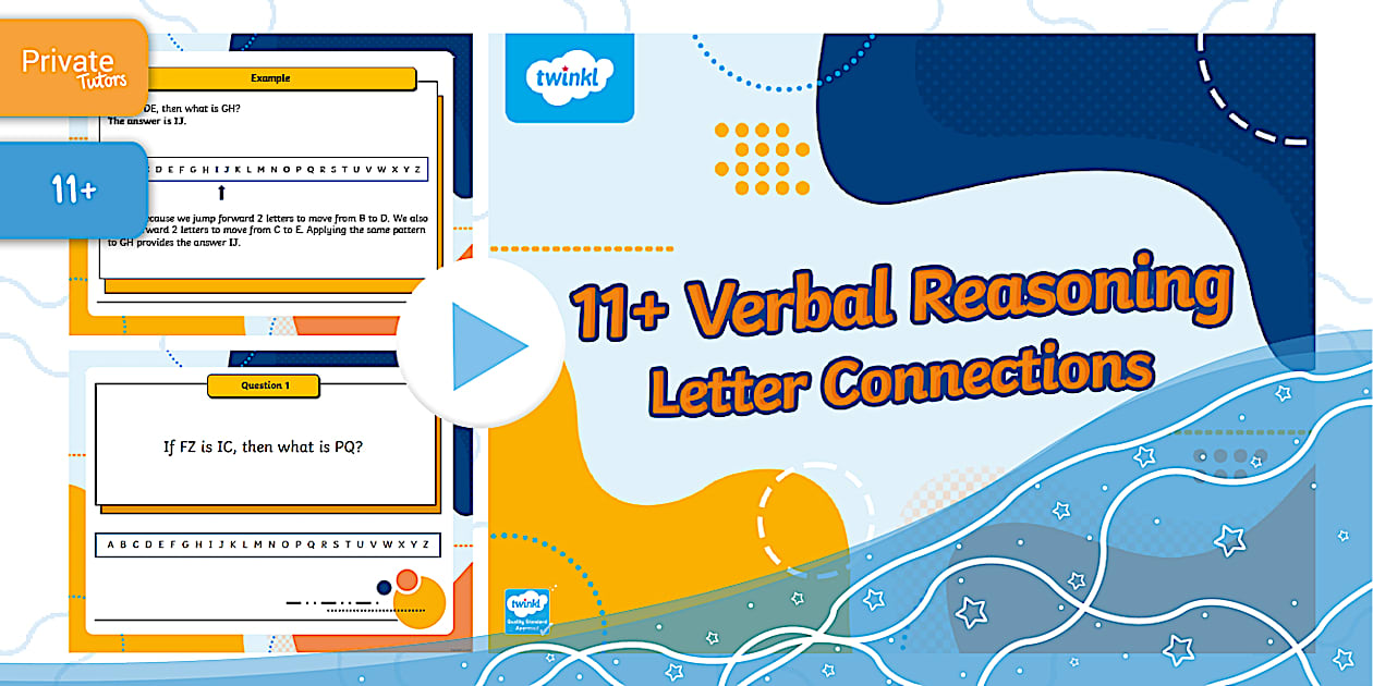 11+ Letter Connections PowerPoint (Teacher-Made) - Twinkl