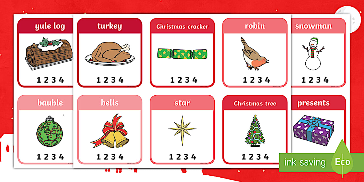 Festival Syllable Clapping Cards (teacher made) - Twinkl