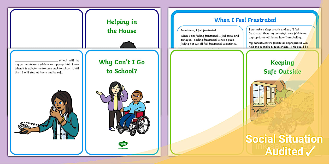 Coronavirus Pandemic Social Situations (teacher made)