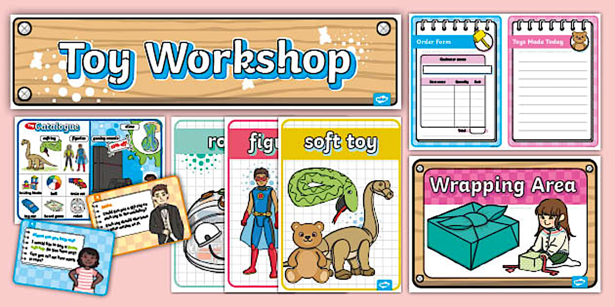 Toy Workshop Role-Play Pack (Teacher-Made) - Twinkl