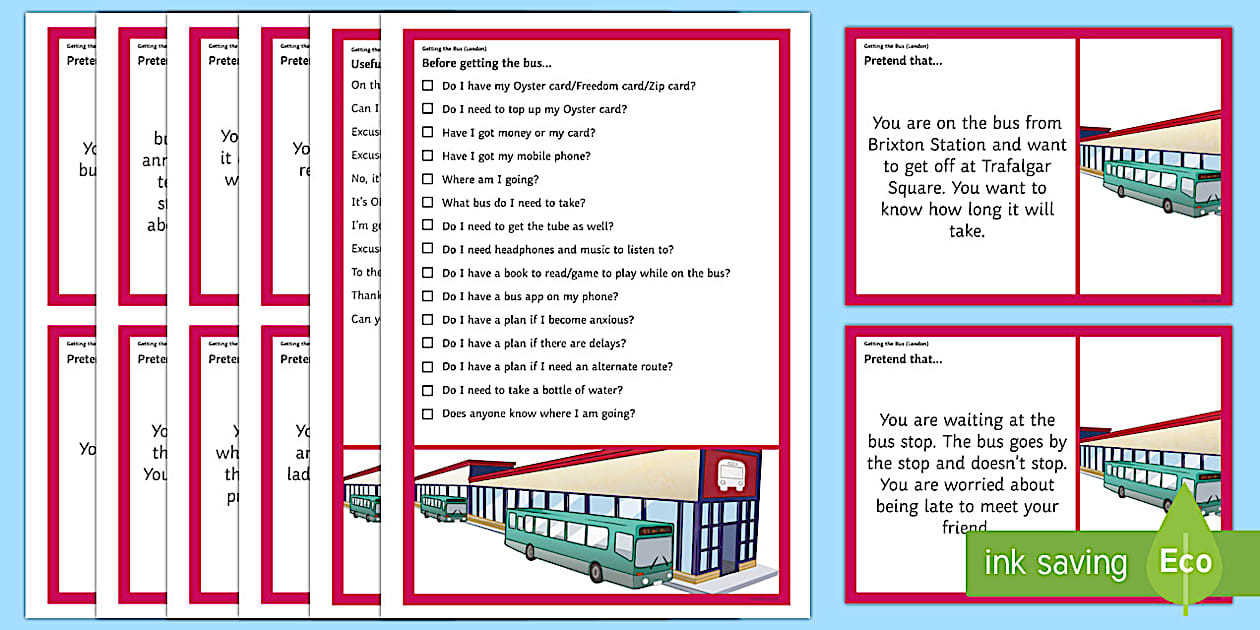 Getting the Bus (London) – Scenarios and Social Scripts