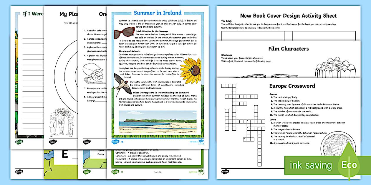 Fourth Class Pack C (teacher made) - Twinkl