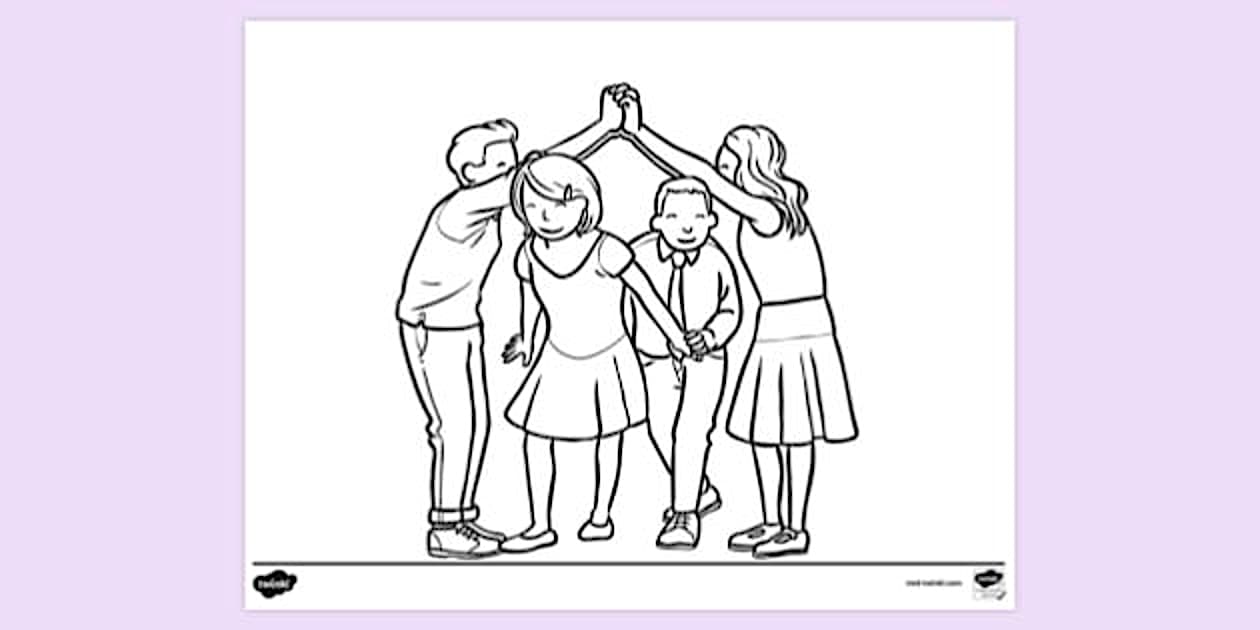 Printable Dance Colouring Page | Colouring Sheets - Twinkl