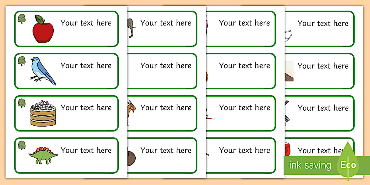 Willow Themed Editable Drawer-Peg-Name Labels - Twinkl